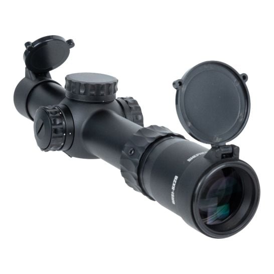 Shepherd Scopes BRS Series 1-8x28 34mm Rifle Scope, Black - 4080BRS1.8. ...