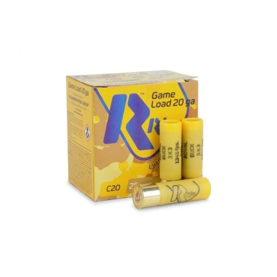 Rio Royal Buck 20 Gauge 2.75" #1 Shotshell Ammo, 25rds - RB209 ...