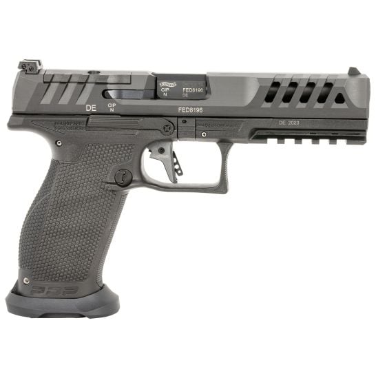 Walther PDP Match 9mm 5" 18rd Pistol, Black - 2872595 | Palmetto State ...