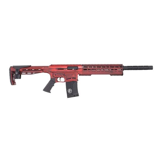 Garaysar Fear-116 12 Gauge 20" 5rd Semi-Auto Shotgun, Battle Red - FEAR ...