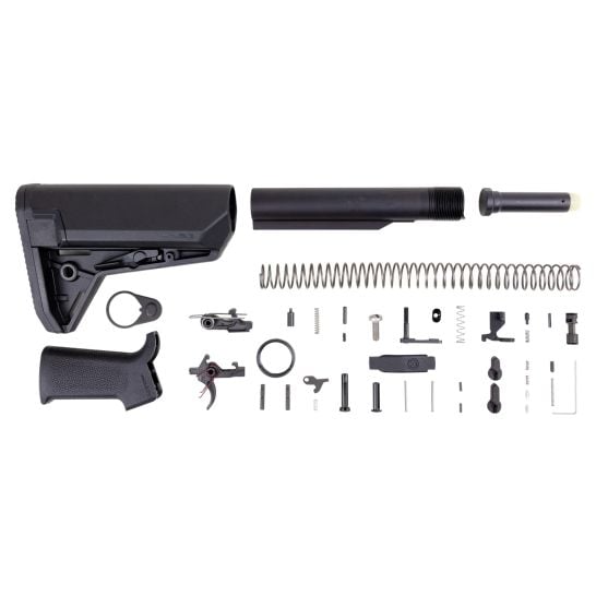 PSA Sabre-15 Lower Build Kit with MOE SL-S Stock and Grip, Black ...