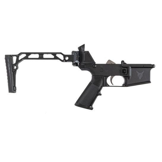 PSA JAKL BLEM Complete Rifle Lower 5.56 NATO, Classic EPT Skeleton Stock, Black | Palmetto State ...