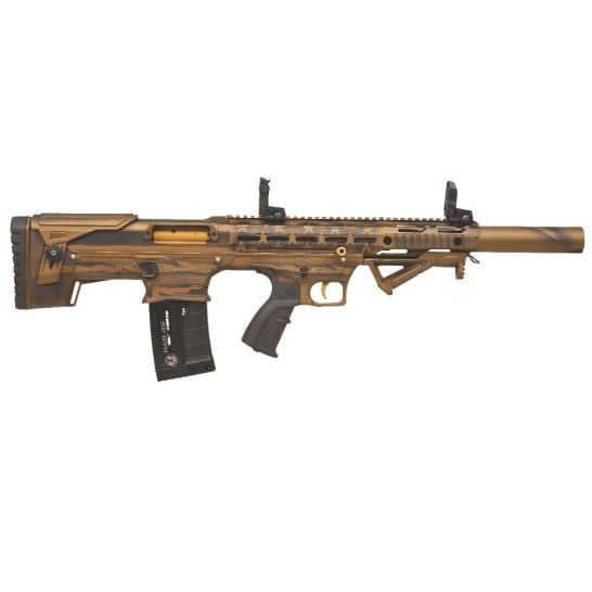 Panzer BP12 12 Gauge 20" Semi-Auto 5rd, Black & Bronze US Flag ...