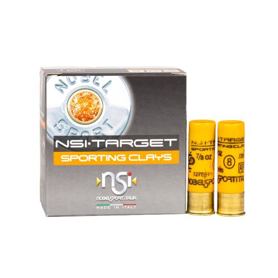 Nobel Sport Target Sporting Clays 20 Ga 2 3/4" #8 7/8oz 25rds ...