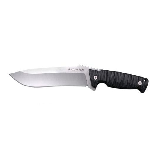 Cold Steel Razor Tek 5" Recurve Fixed Blade Knife, Black - CSFX5RZR ...
