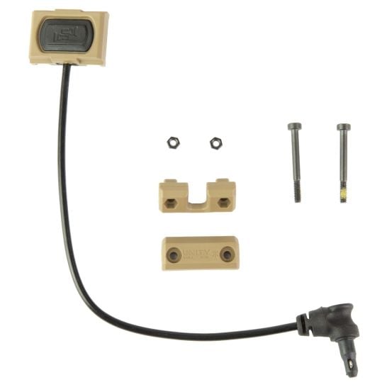 Unity Tactical ModButton Lite Remote Switch - Single Lead 1.30" Polymer ...