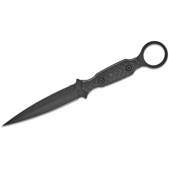 Toor Knives Specter R Fixed Blade Dagger Knife, Socom Black | Palmetto ...
