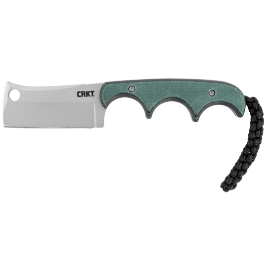 CRKT Minimalist Fixed Knife Cleaver, Green | Palmetto State Armory