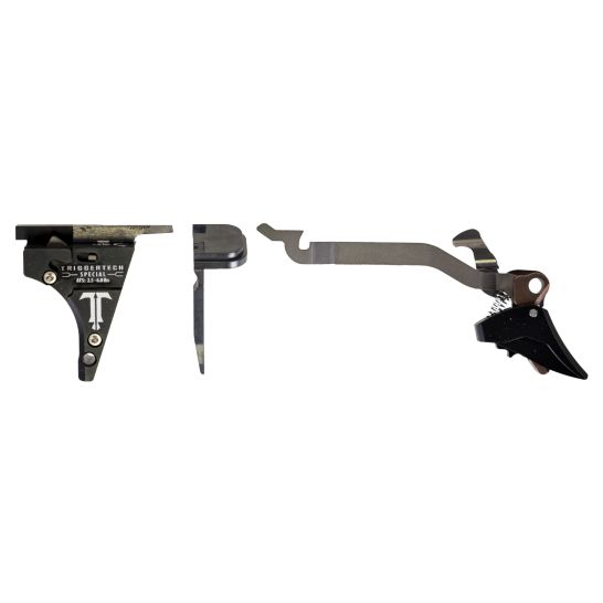 Trigger Tech - Glock Standard Frame (9x19/.40S&W) Gen 1-5, 2.5-6.0Lbs Adjustable, Pro Curved ...