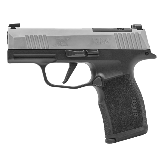 Sig Sauer P365X 9mm Pistol 3.1" 12rd, Stainless Steel / Black - 365X-9 ...