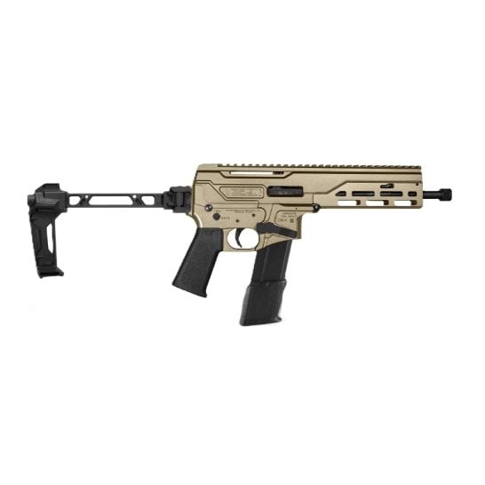Diamondback DBX 8" 5.7x28mm Pistol w/ Strike Folding Brace, Bright ...