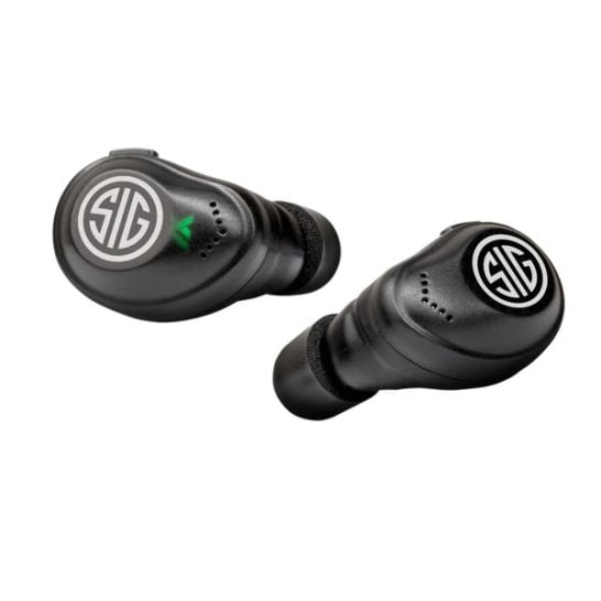 Axil XCOR Pro Sig Sauer In Ear Blutetooth Hearing Protection, Black ...