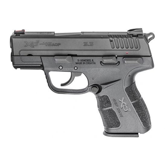 Springfield Armory XD-E 3.3" Single Stack .45 Auto/ACP Pistol, Black ...