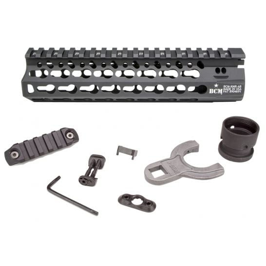 Bravo Company Mfg KeyMod 8" Float Handguard, Black - BCM-KMR-A8-556-BLK ...