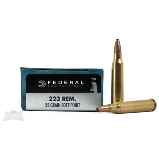 Federal Power-Shok 223 Ammo 55gr SP 20 rds | Palmetto State Armory
