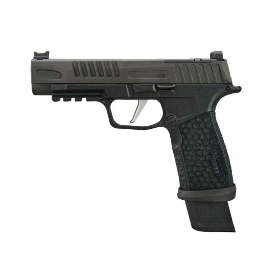 Sig Sauer P365 Compact 9mm Luger 10rd 4.30" Black Nitron OR / SS Slide ...