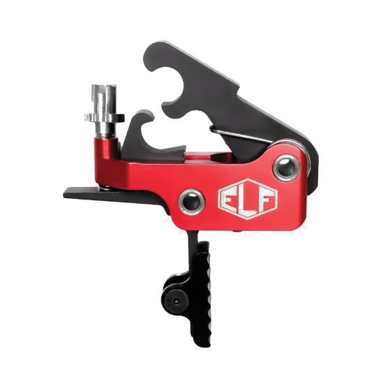 Elftmann Tactical SE Adjustable Trigger - Straight Drop-In with Black ...