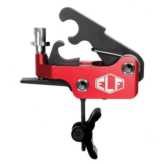 Elftmann Tactical SE Pro Adjustable Trigger - Curved Drop-In with Black ...