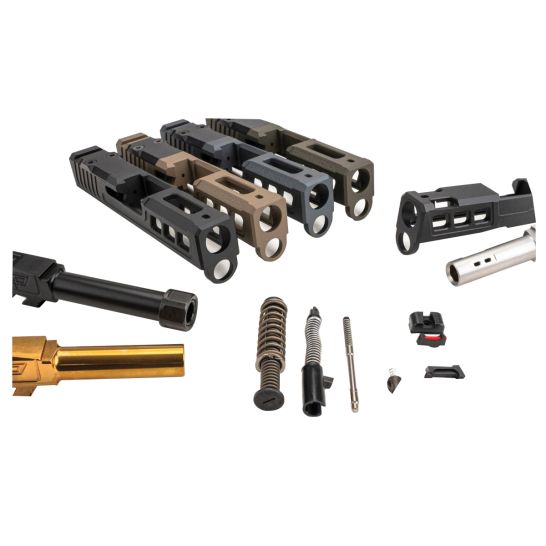 Zaffiri Precision ZPS.2 Complete Upper Fits Glock G43/G43X, Armor Black ...