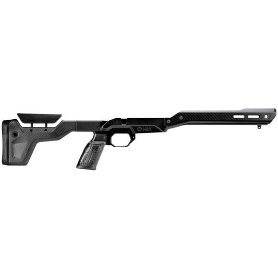 MDT HNT26 Black Carbon Fiber Rifle Chassis System Fits Remington 700 ...