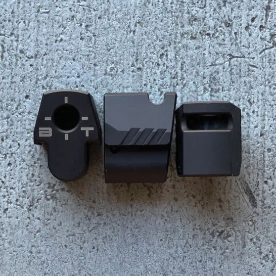 Backup Tactical Compensator 1/2-28 Fits Sig P320 Full-Size, Black ...