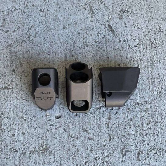 Backup Tactical Compensator 1/2-28 Fits Glock G43/G43X/G48, Black ...