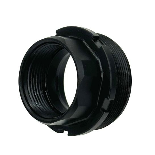 Huxwrx Safety Co Striction Lock Adapter 1-3/8-24, Black - Secure, Easy ...