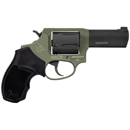 Taurus 605 Defender .357 Magnum Revolver 3" 5rds, Sniper Green ...