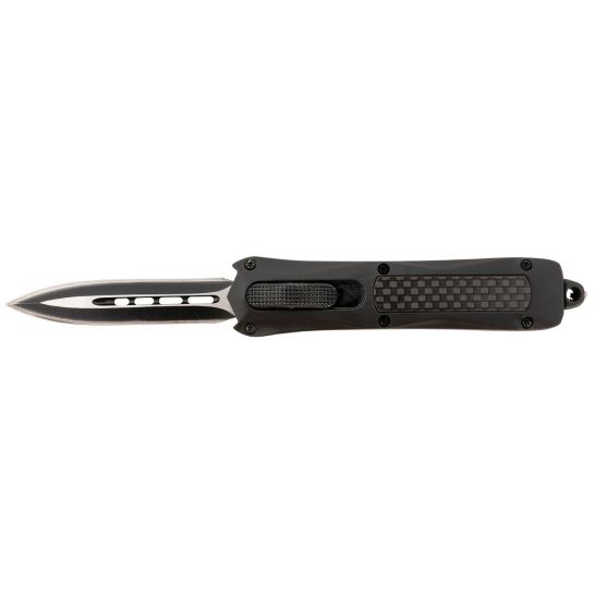 Steel River Spartan Mini Folding/OTF Knife, Dagger, Black - Compact ...