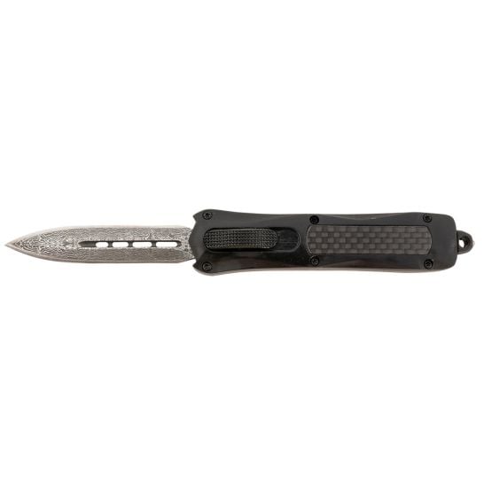 Steel River Spartan Mini Folding/OTF Knife, Dagger, Black - Compact ...