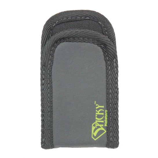 Sticky Holsters Magazine Pouch Sleeve, 1-Compartment, Black w/ Green ...