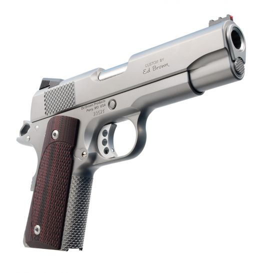 Ed Brown CCO .45 ACP Pistol, Matte Stainless - CCO18-SS | Palmetto ...