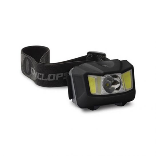 Cyclops 250 lm Cree XPG LED Conductive Touch Headlamp, Black - CYC ...