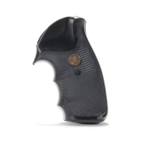 Pachmayr Gripper Grip w/ Finger Grooves for Colt Python Pistol, Black ...