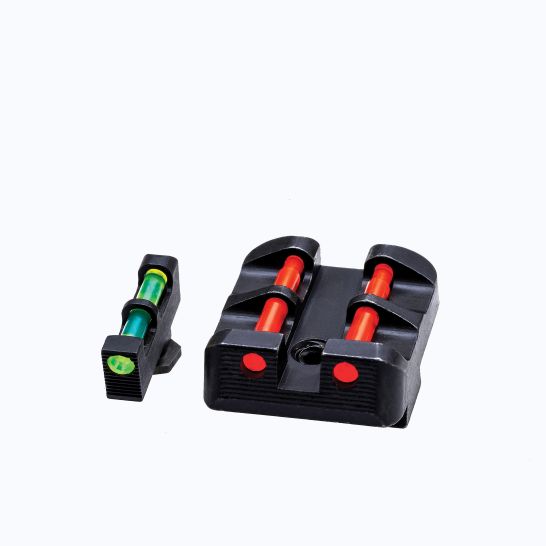 Hiviz Front/Rear Interchangeable Target Sight Set for All Glock 9mm ...
