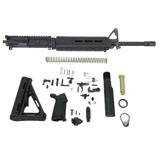 PSA 16" Midlength 5.56 NATO 1:7 Nitride MOE Freedom Rifle Kit - 7780444 ...