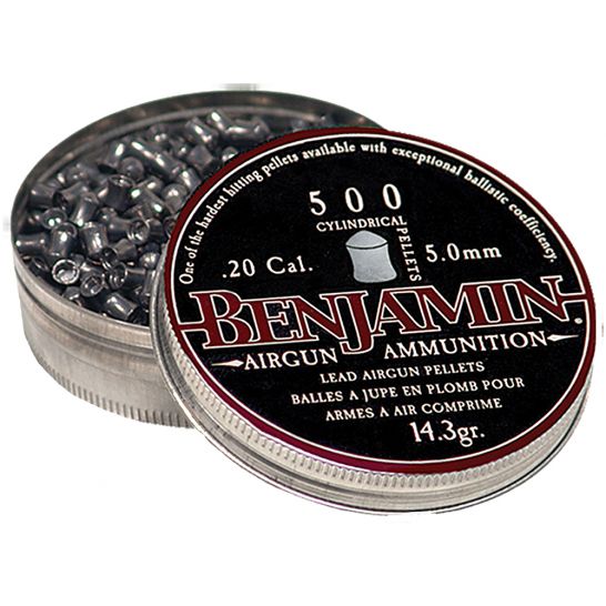 Benjamin Sheridan .20 14.3 gr Cylinder Pellet, 500/pack - P50 ...