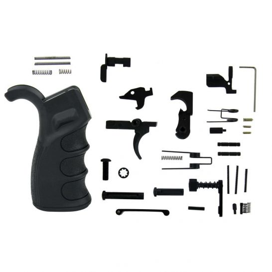 Tacfire Lower Parts Kit for AR-10 308 Pistol, Black - LPK02B-308 ...