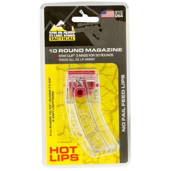 Butler Creek Hot Lips 10 Round .22lr Ruger 10/22 Detachable Magazine ...