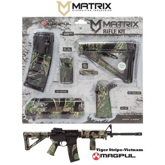 Matrix Diversified Industry Mil-Spec Magpul MOE Furniture Kit, Vietnam ...