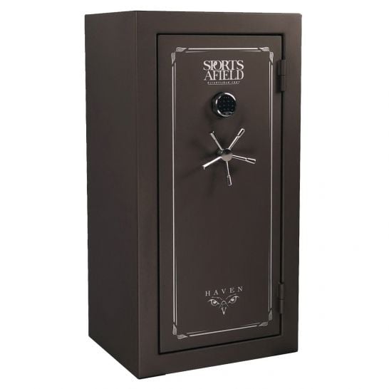 SA Consumer Products Haven Series Fire Rated Gun Safe, Matte Black/Dark ...