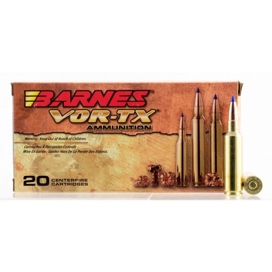 Barnes Bullets VOR-TX 165 gr Tipped TSX Boat Tail .300 WSM Ammo, 20/box ...