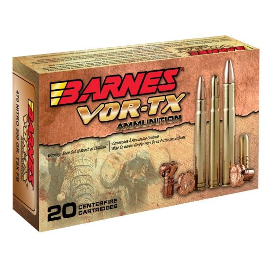 Barnes Bullets VOR-TX 50 gr TSX Flat Base .25-250 Rem Ammo, 20/box ...