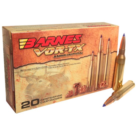 Barnes Bullets VOR-TX 280 gr LRX Boat Tail .338 Lapua Mag Ammo, 20/box ...