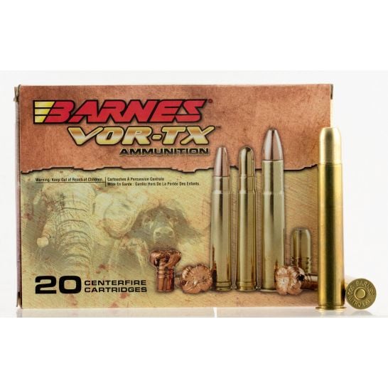 Barnes Bullets VOR-TX Safari 570 gr Round Nose Banded Solid .500 Nitro ...