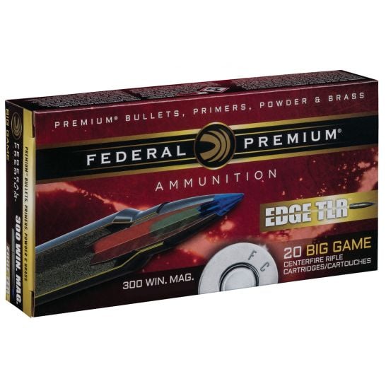 Federal Premium Edge TLR 200 gr Terminal Long Range .300 Win Mag Ammo ...