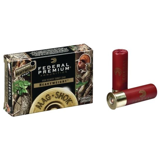 Federal Mag-Shok Heavyweight 3" 12 Gauge Ammo 5, 10/box - PHT1935 ...