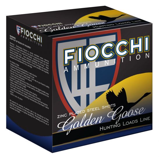 Fiocchi Extrema Golden Goose 3.5" 12 Gauge Ammo, 250 Rounds - 1235GGT ...