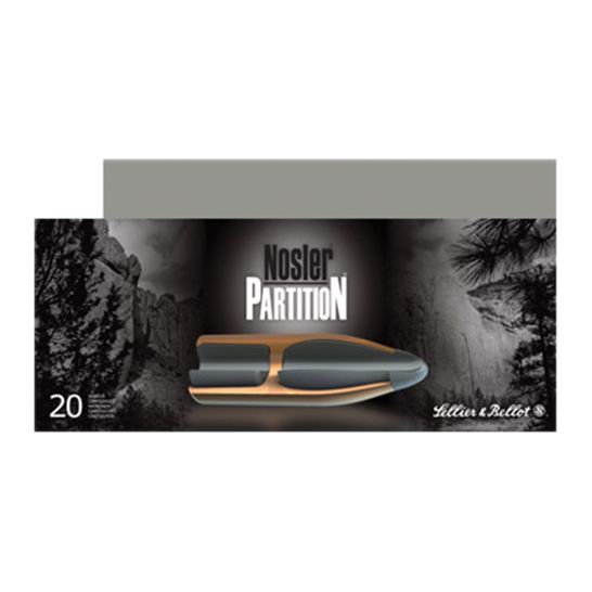 Sellier & Bellot 180 gr Nosler Partition .30-06 Spfld Ammo, 20/box ...
