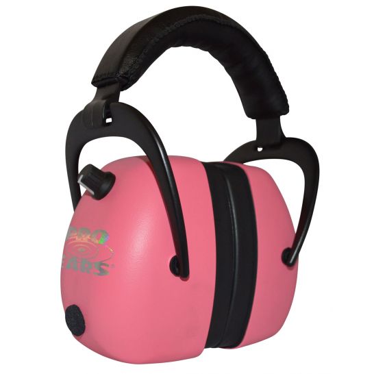 Pro Ears Gold II 30 dB Over the Ear Electronic Earmuff, Pink - PEG2RMP ...
